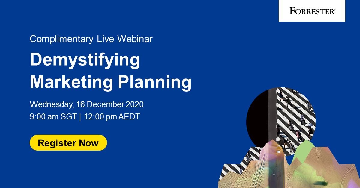 Forrester APAC Webinar - Demystifying Marketing Planning