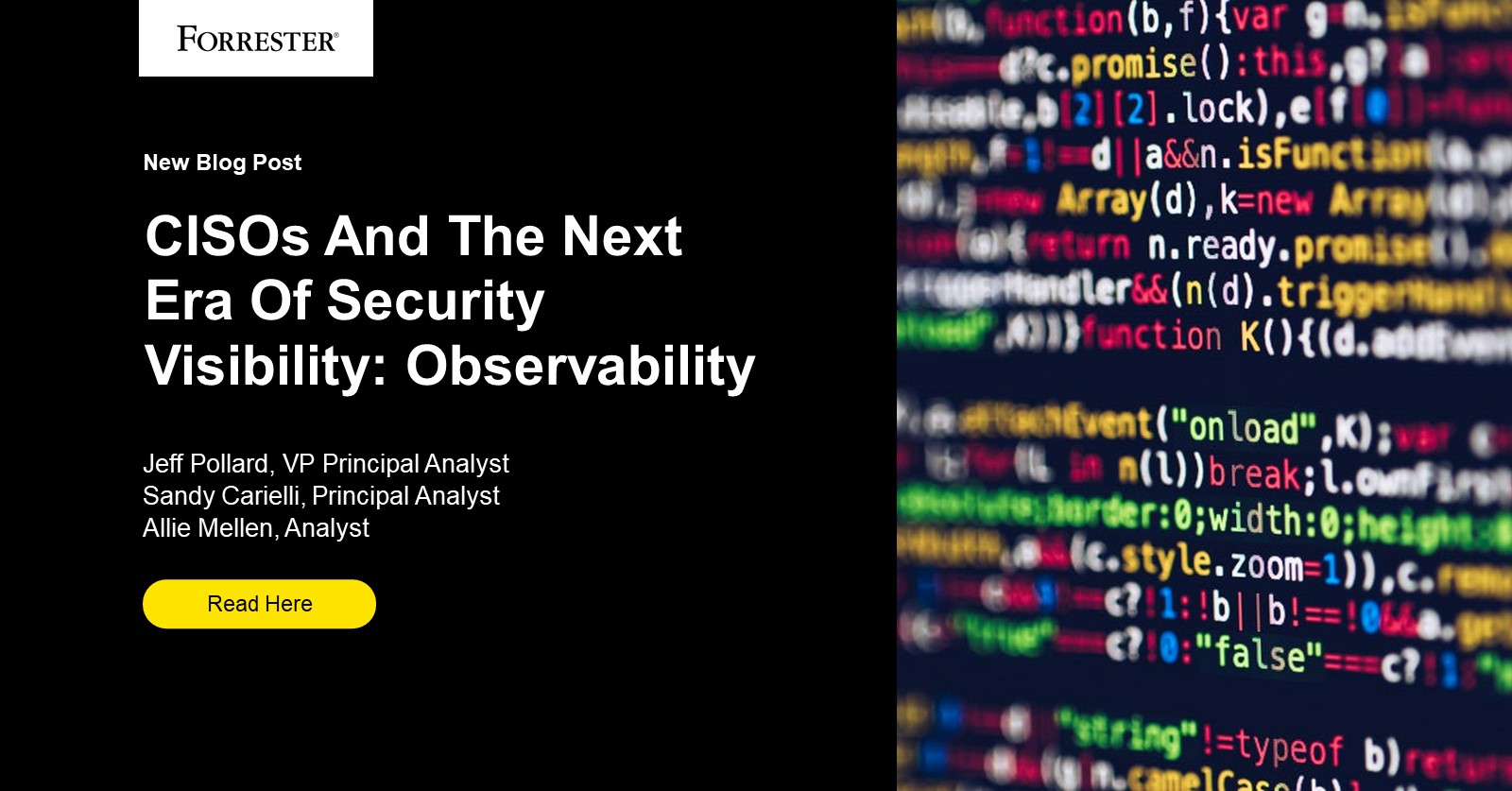CISOs And The Next Era Of Security Visibility: Observability