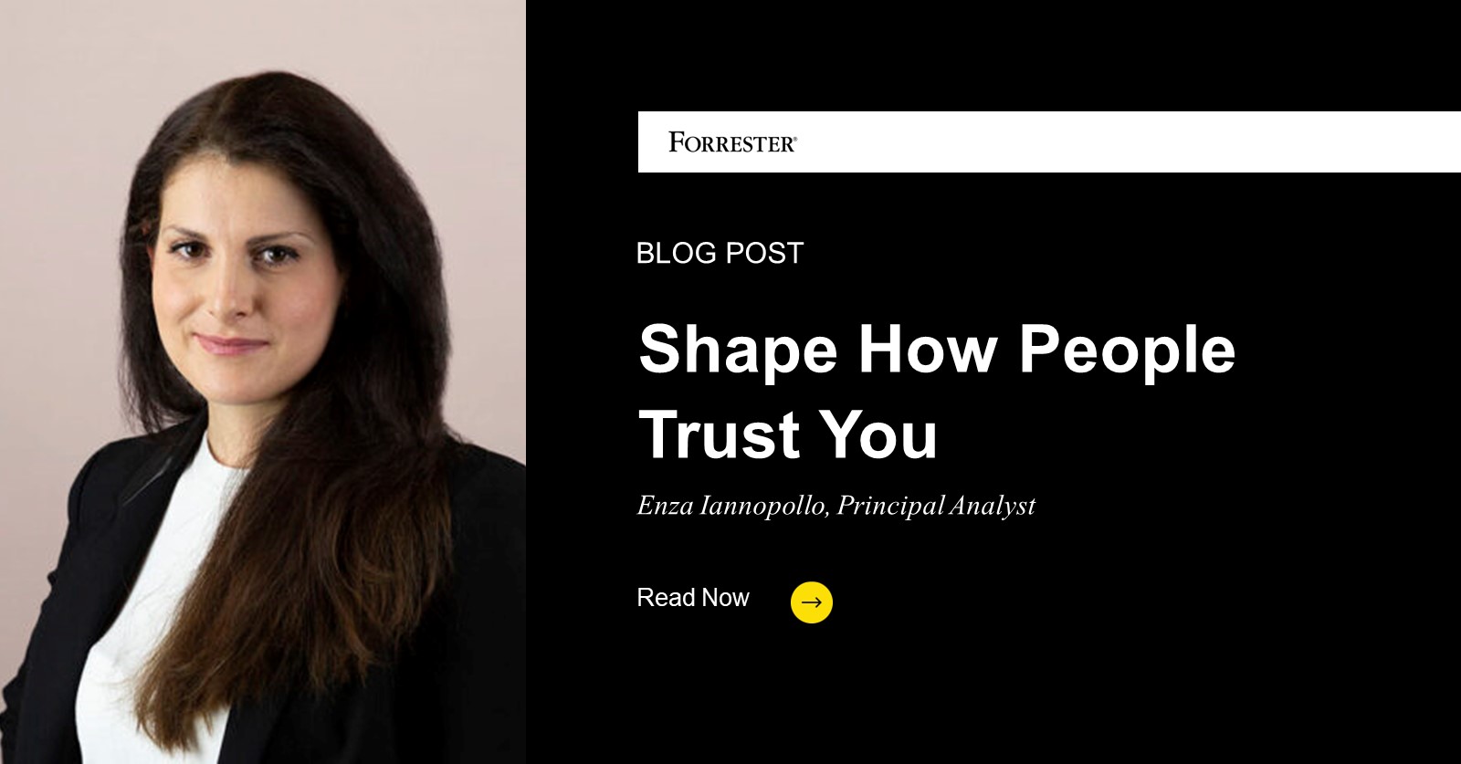 Shape How People Trust You | Forrester Europe