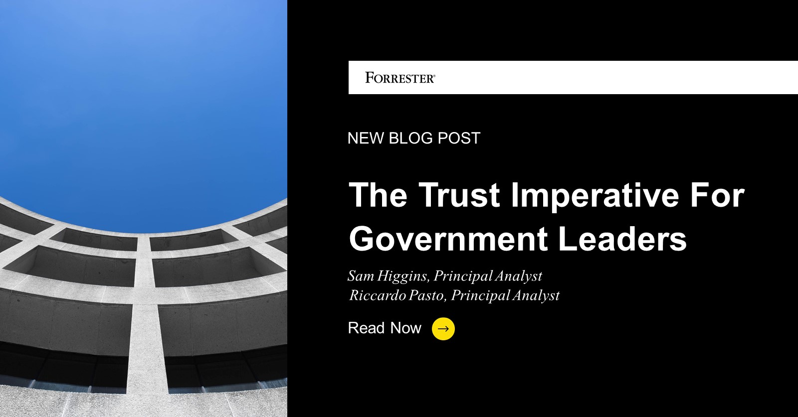 The Trust Imperative For Government Leaders