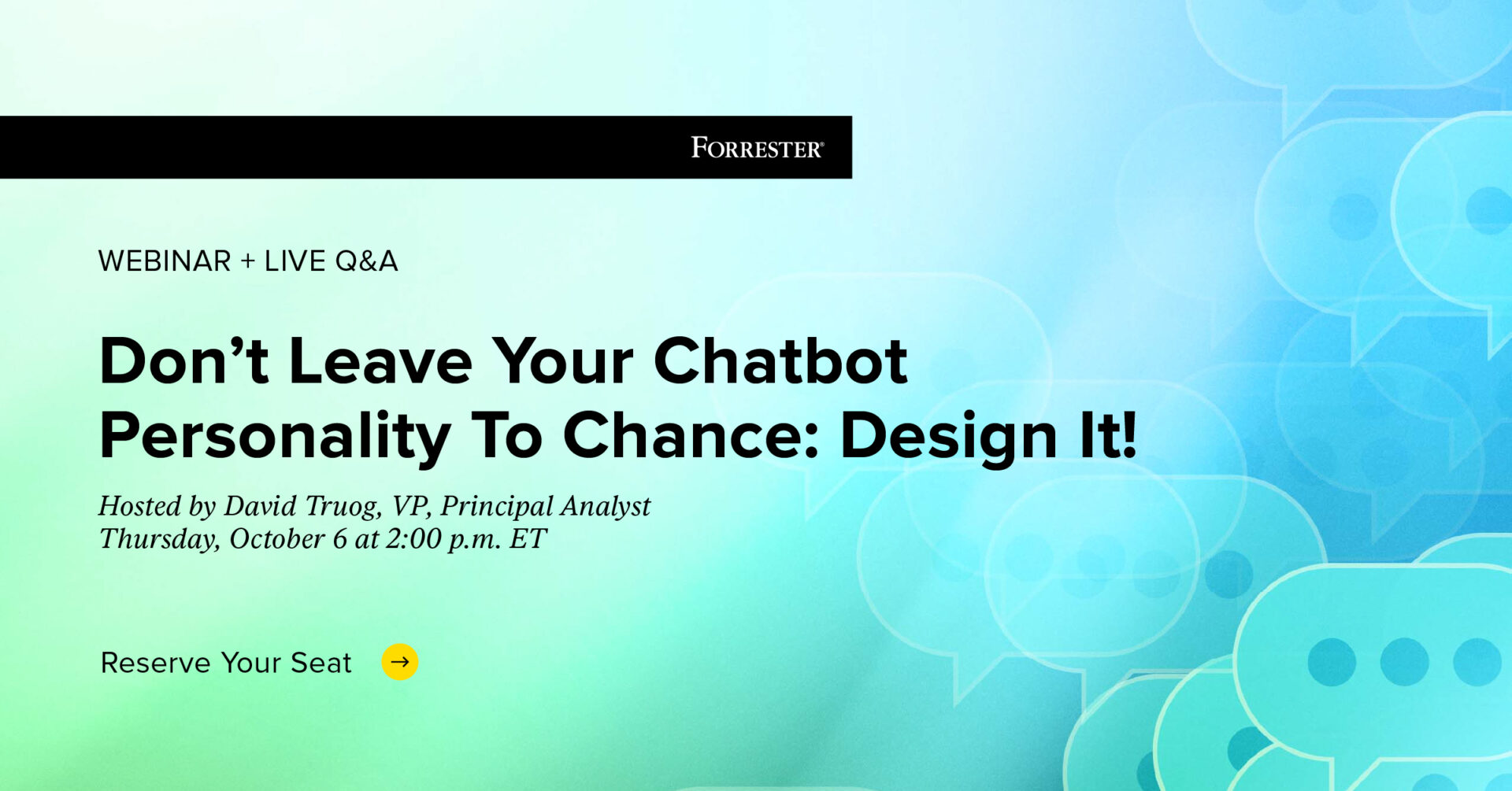 Add The Right Personality For Your Chatbots - Forrester