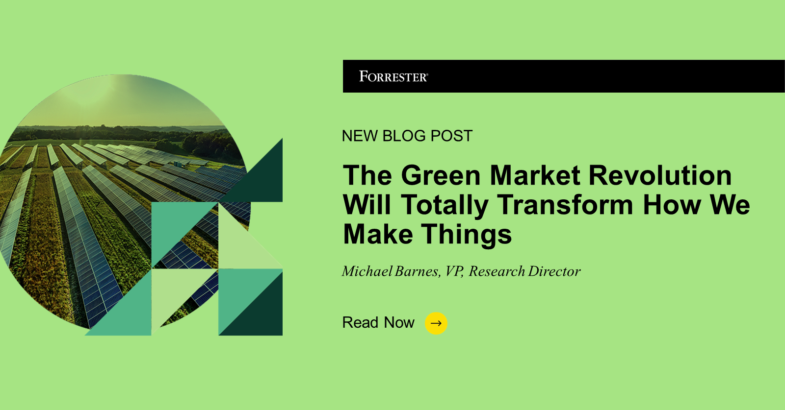 The Green Market Revolution Will Totally Transform How We Make Things
