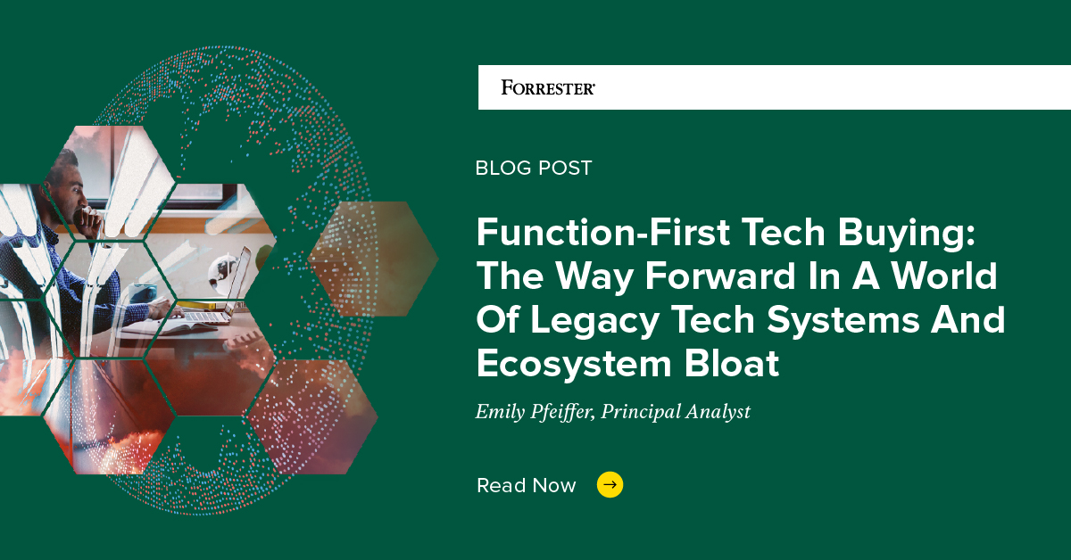 Move Digital Commerce Stacks Forward With Function-First Buying