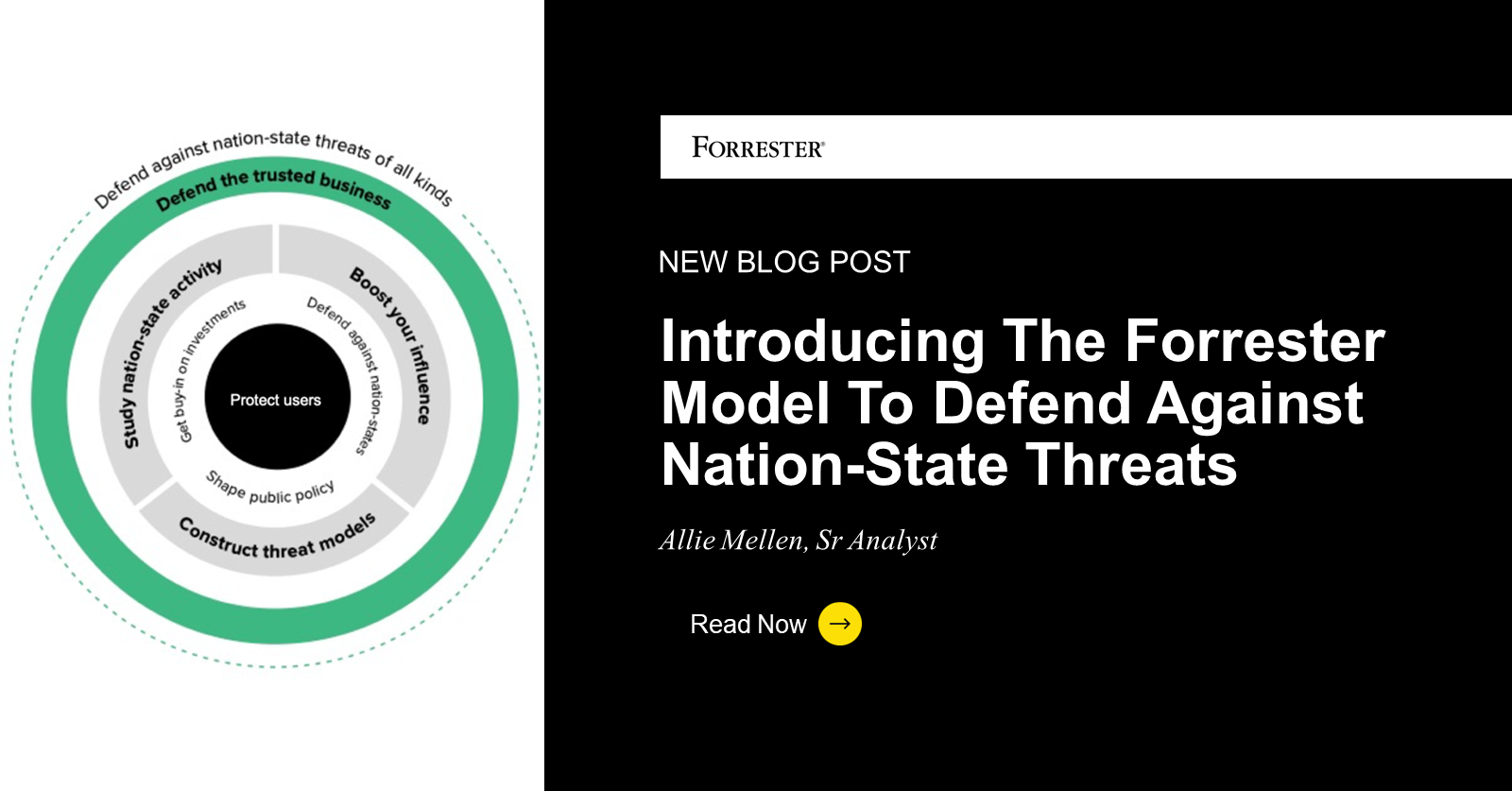 Introducing The Forrester Model To Defend Against Nation-State Threats