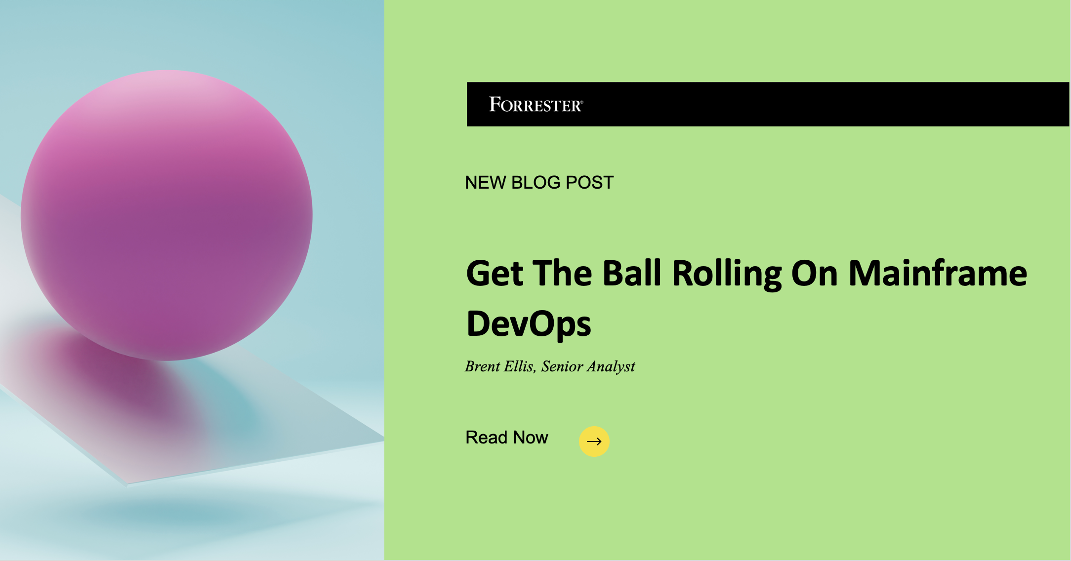 Get The Ball Rolling On Mainframe DevOps