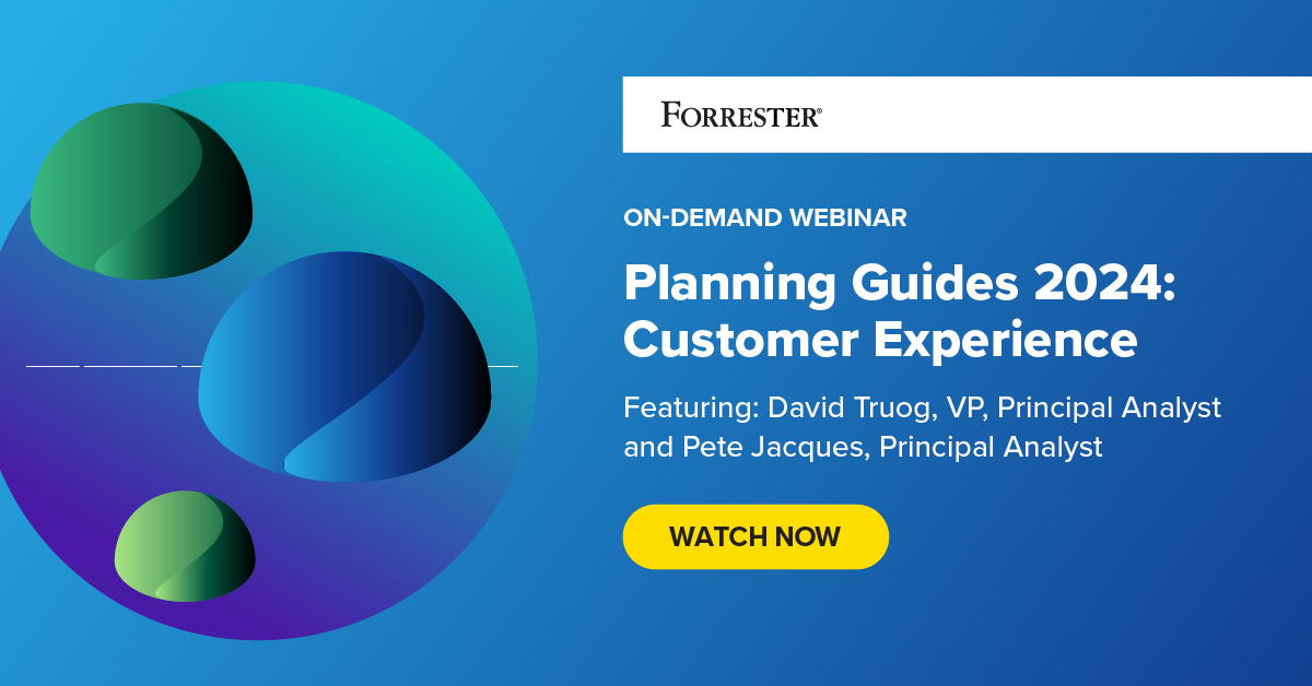 Webinar: 2024 Planning Guides For CX Strategy