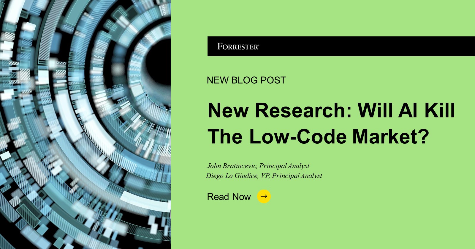 New Research: Will AI Kill The Low-Code Market?