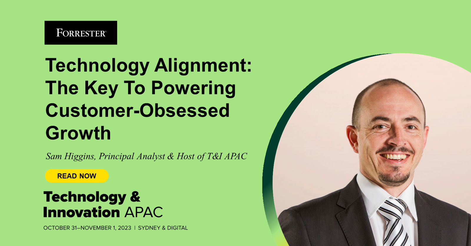 Counting Down To Forrester’s Technology & Innovation APAC Event For 2023