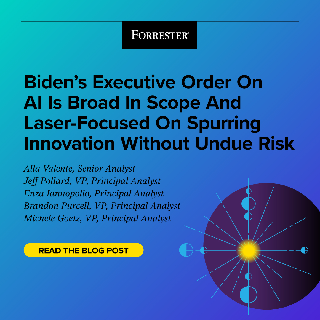 Biden’s Executive Order On AI Focuses On Innovation Without Risk