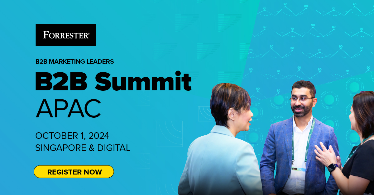 Forrester’s B2B Summit APAC