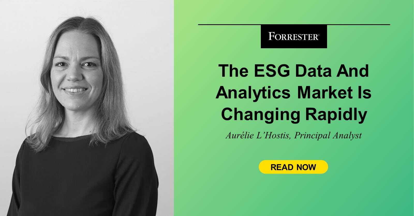The ESG Data And Analytics Market Is Changing Rapidly