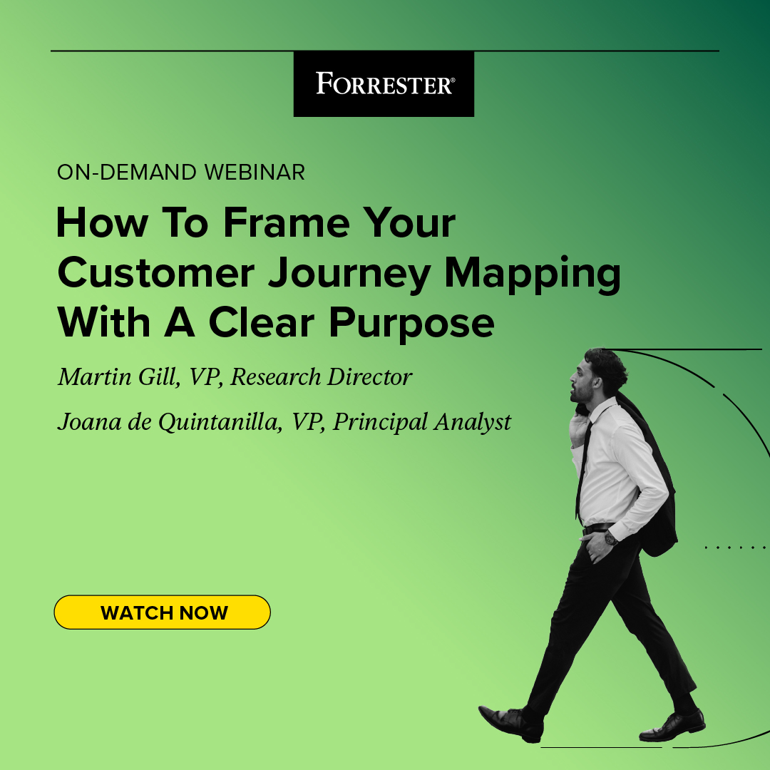 Frame Your Customer Journey Mapping With A Clear Purpose