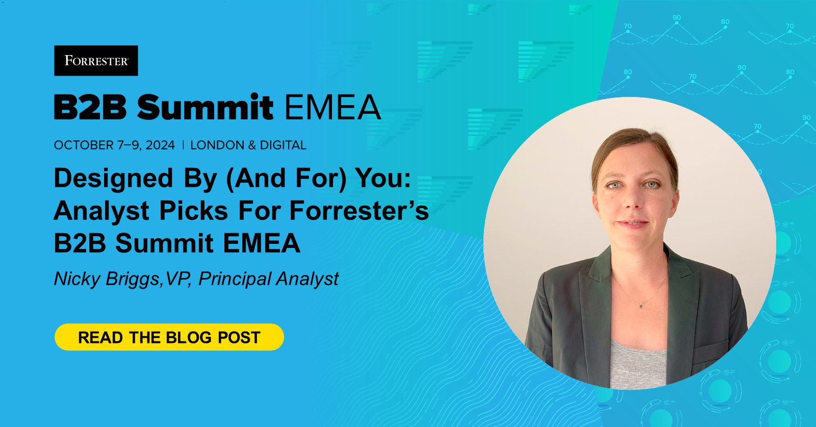 Designed By (And For) You: Analyst Picks For Forrester’s B2B Summit EMEA Analyst picks for ...