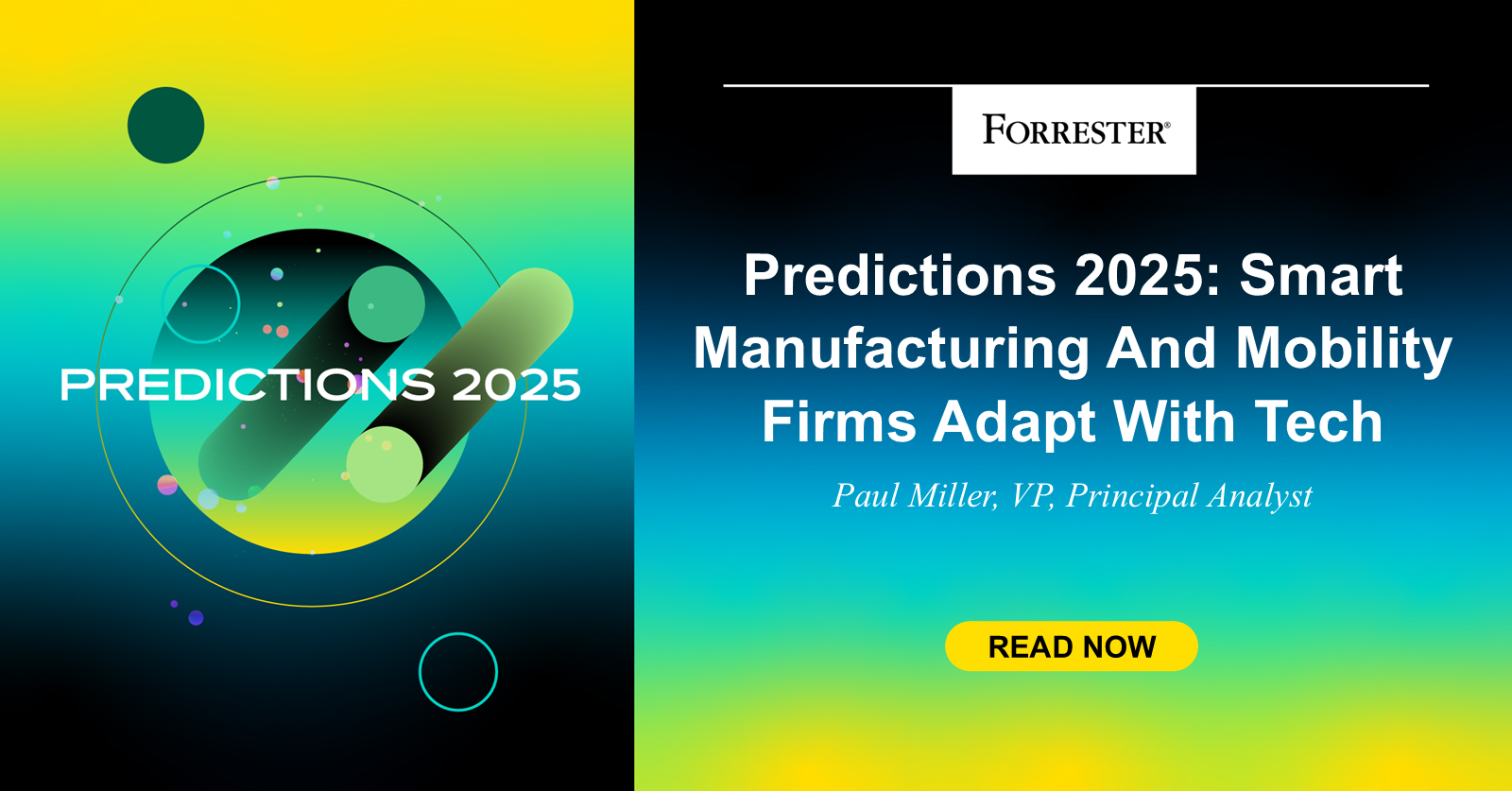 Predictions 2025: Smart Manufacturing And Mobility Firms Adapt