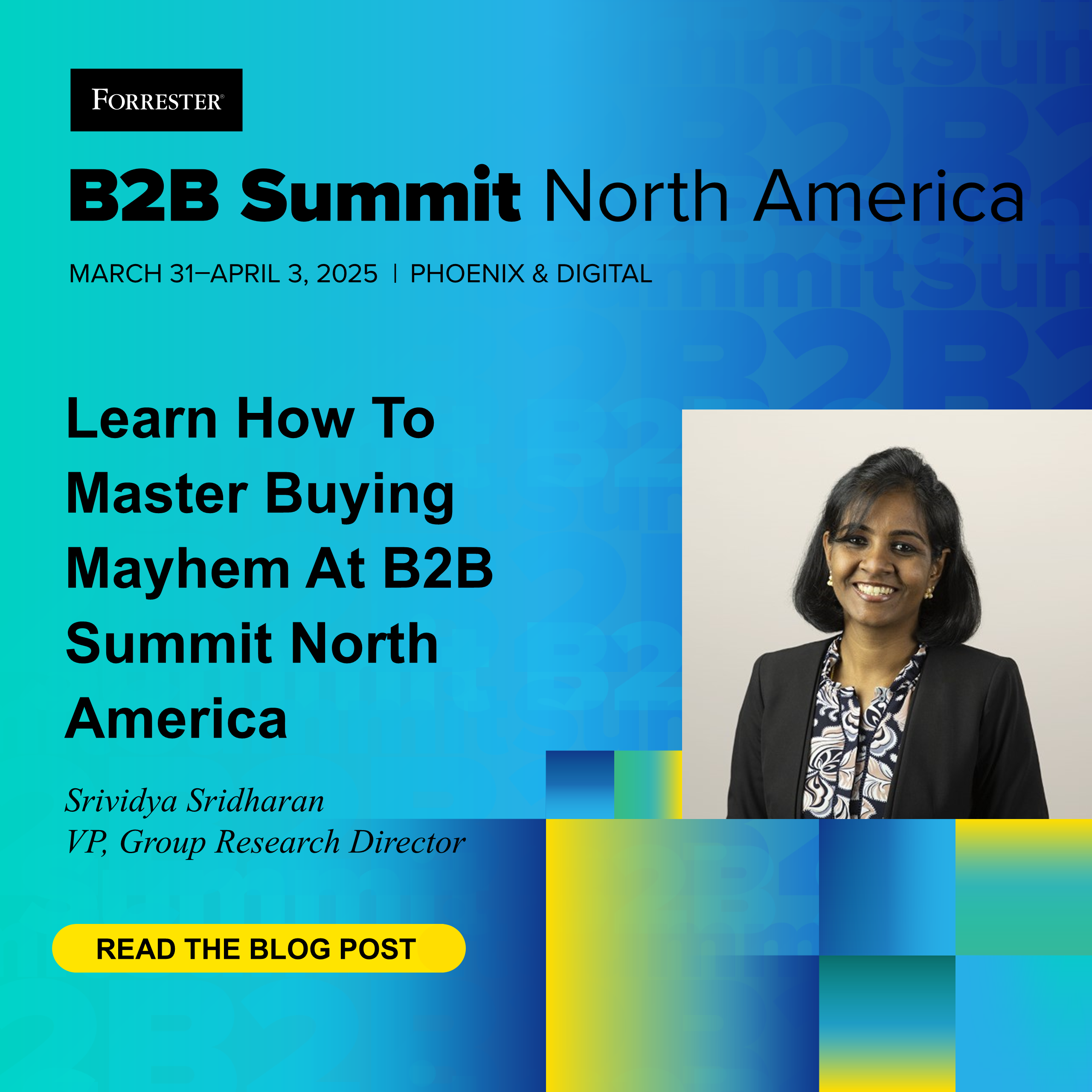 Learn How To Master Buying Mayhem At B2B Summit North America