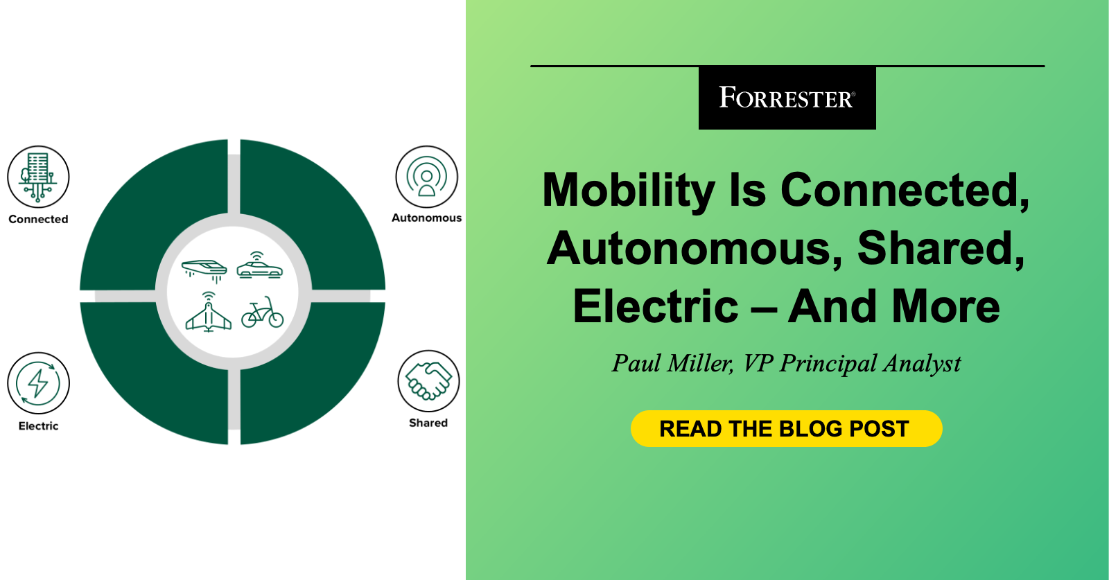 The Future Of Mobility Will Be Connected, Autonomous, Shared, Electric ...