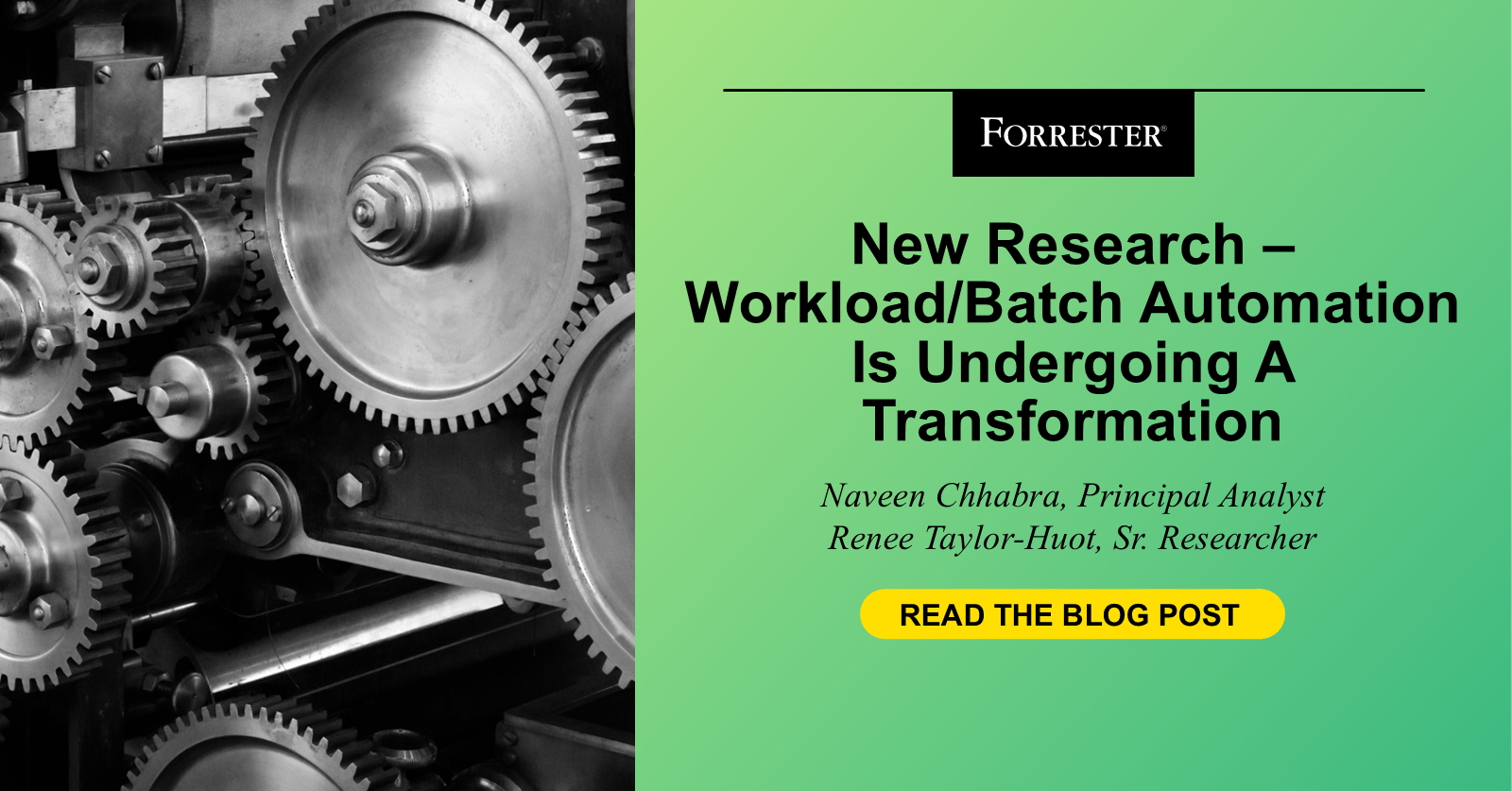 Workload Batch Automation Is Undergoing A Transformation