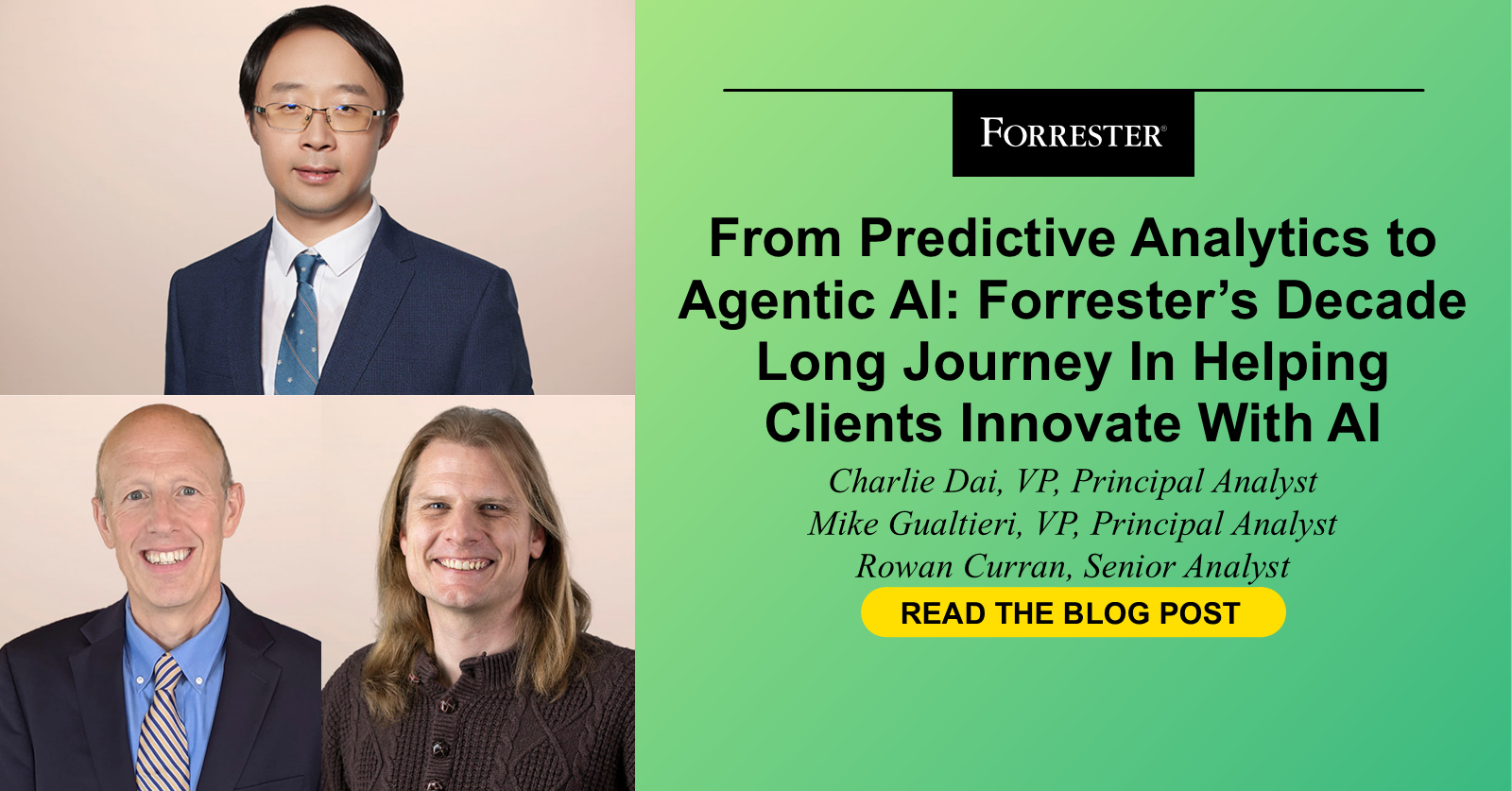 Announcing Forrester’s “AI Platform” Coverage