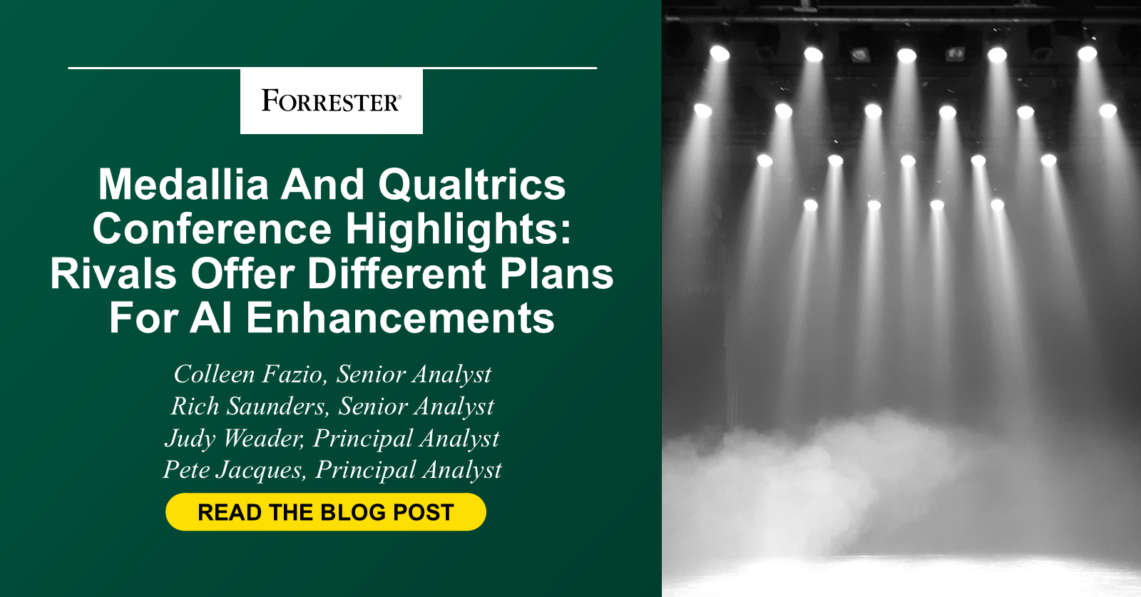 Medallia And Qualtrics Conference Highlights: Rivals Offer Different ...