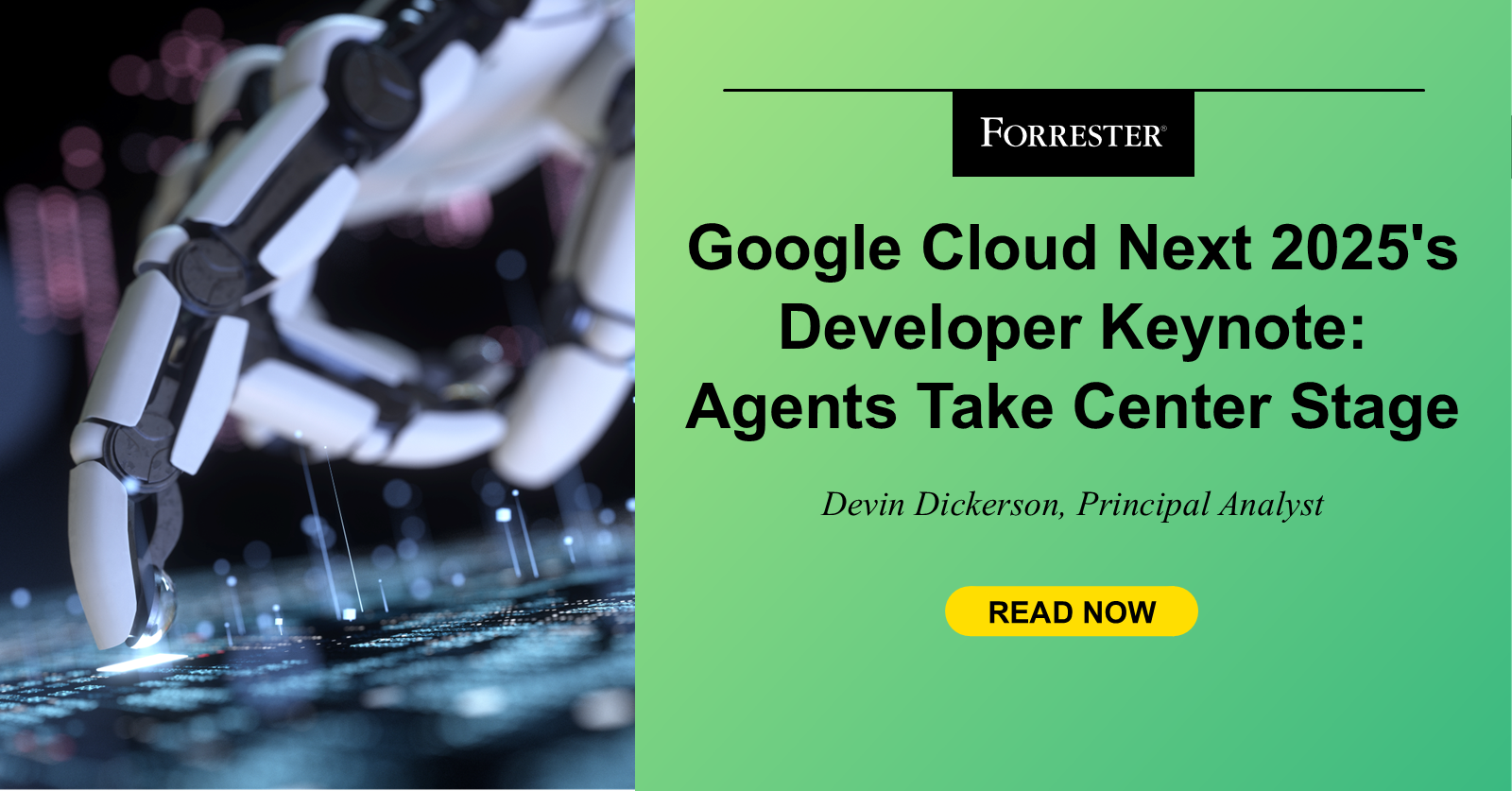 Google Cloud Next 2025’s Developer Keynote: Agents Take Center Stage