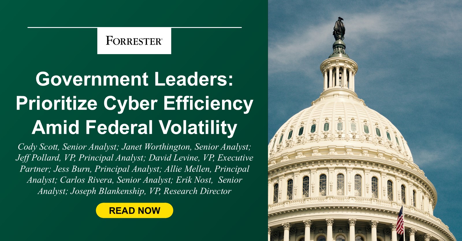 Government Leaders: Prioritize Cyber Efficiency Amid Federal Volatility