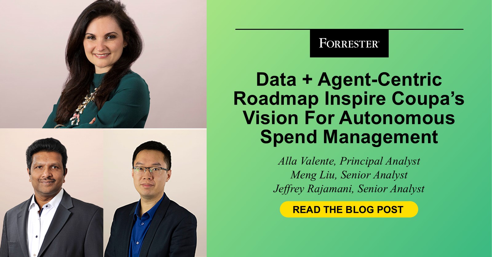 Data- And Agent-Centric Roadmap Inspires Coupa’s Vision Data- And Agent-Centric Roadmap Inspires Coupa’s Vision