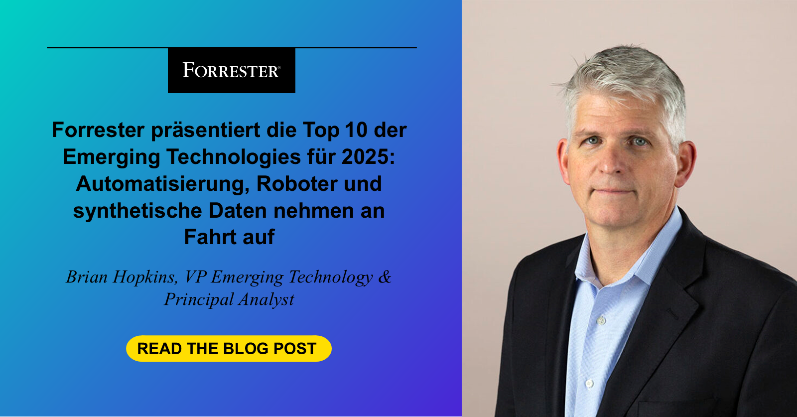Forrester präsentiert Top 10 Emerging Technologies für 2025