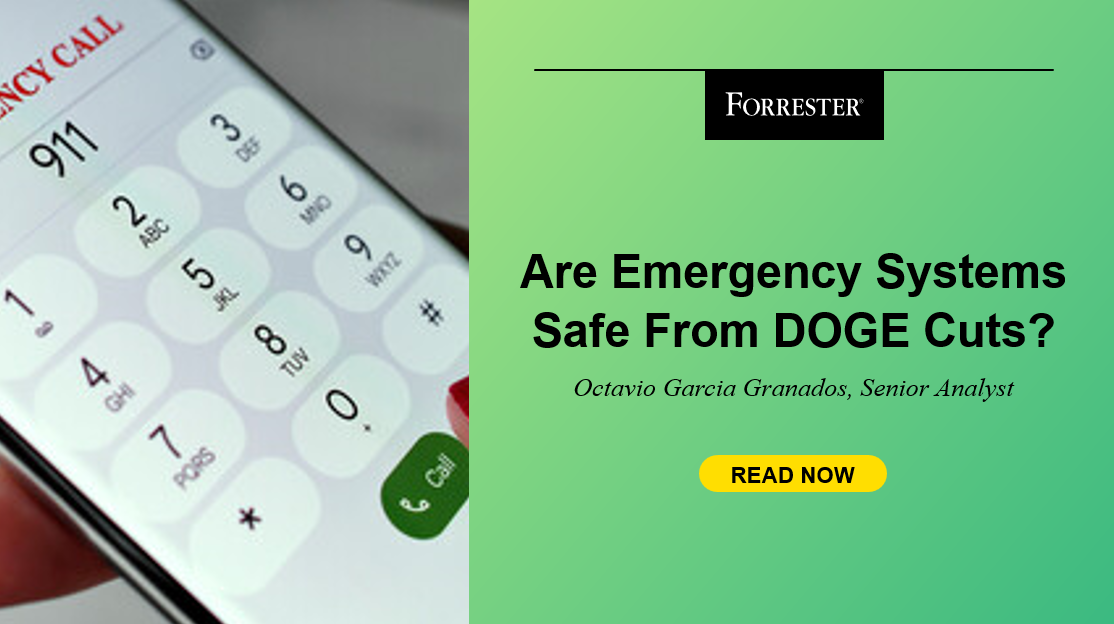 Are Emergency Systems Safe From DOGE Cuts?