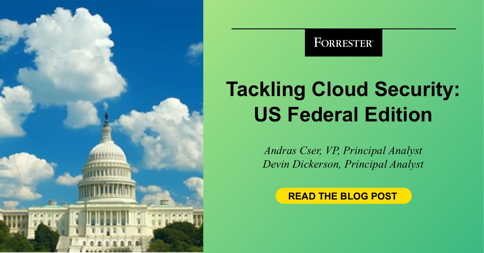 Tackling Cloud Security Us Federal Edition