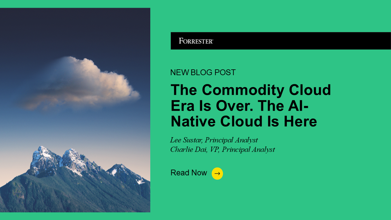 The Commodity Cloud Era Is Over — The AI-Native Cloud Is Here