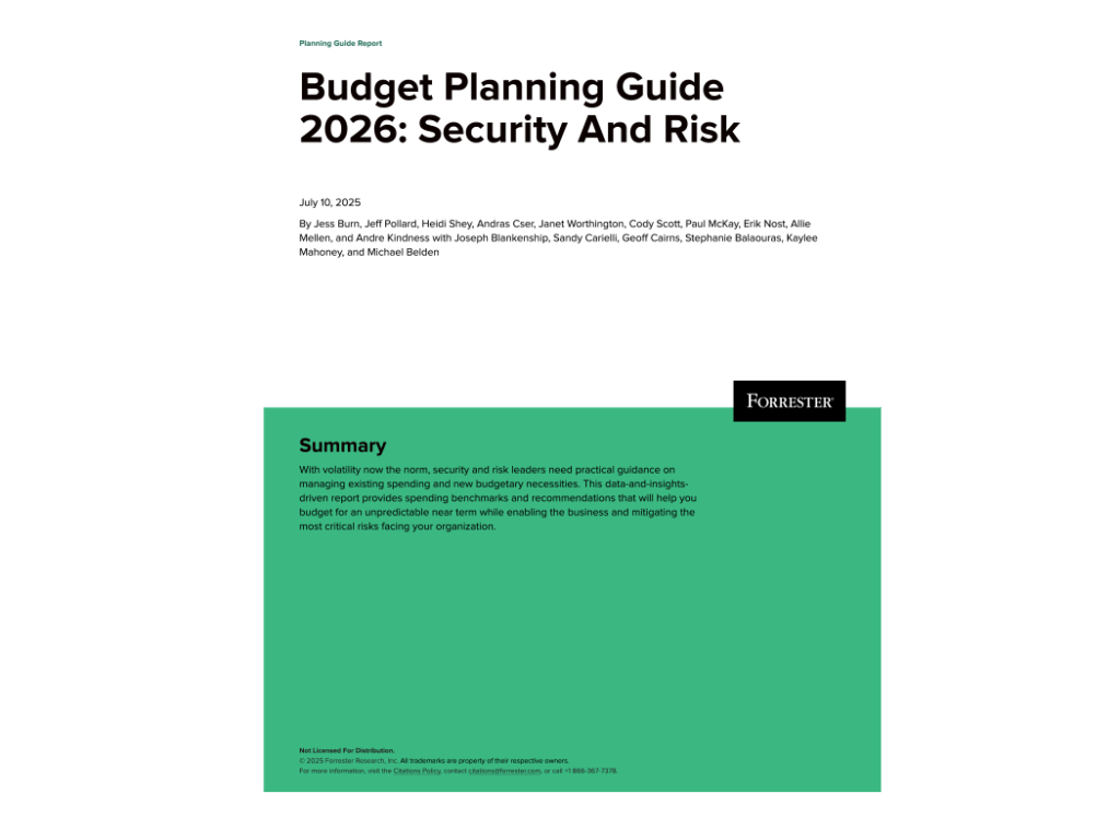 2026 Boom, Bust, & Baseline Planning For Security Leaders