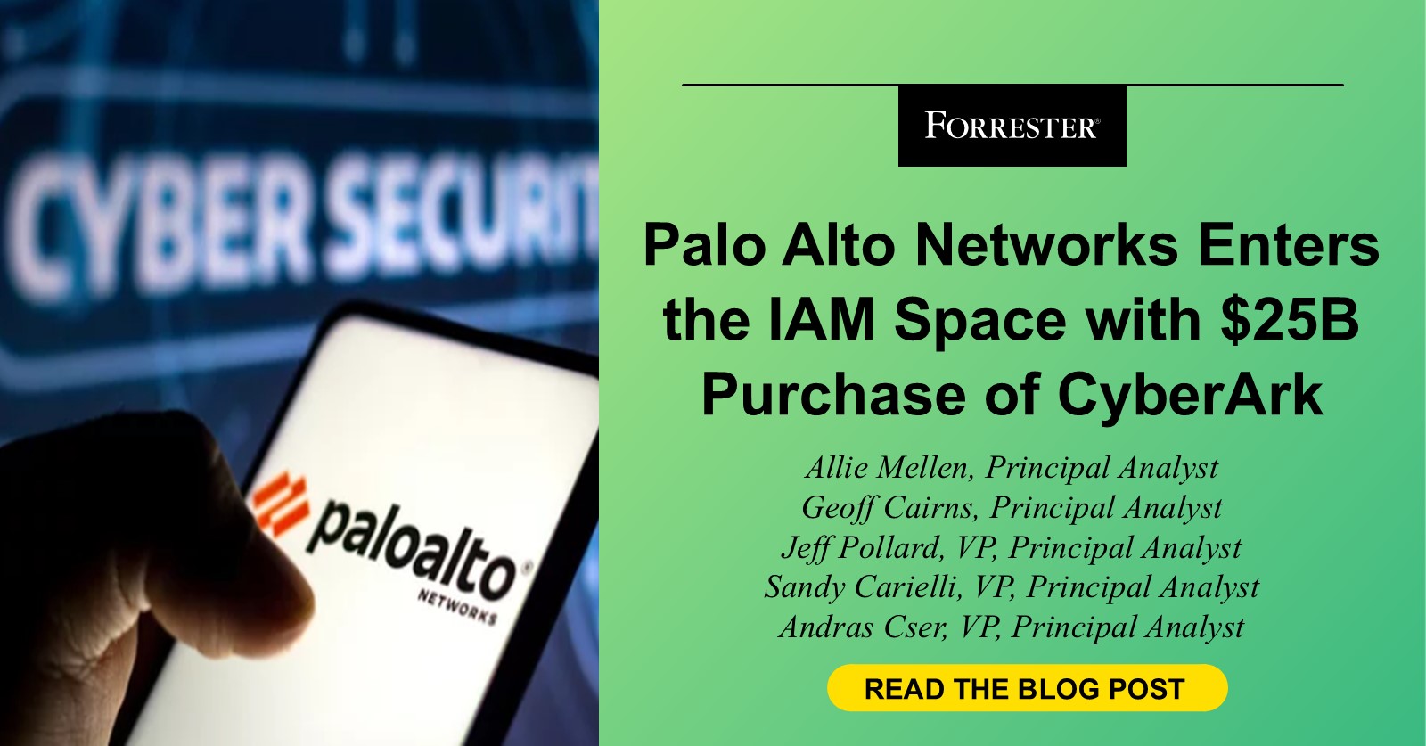 Palo Alto Networks Enters The Identity Security Market With $25B ...