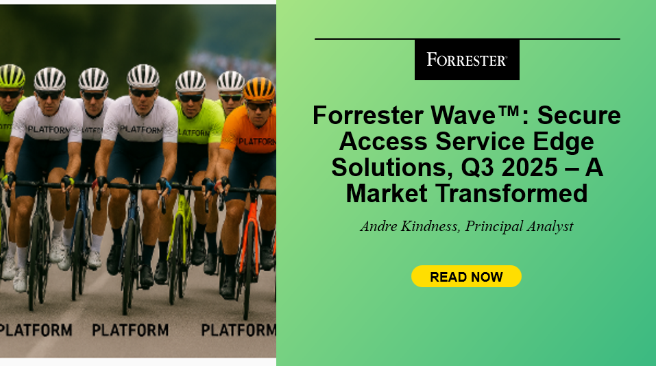 The Forrester Wave™: Secure Access Service Edge Solutions, Q3 2025 — A ...