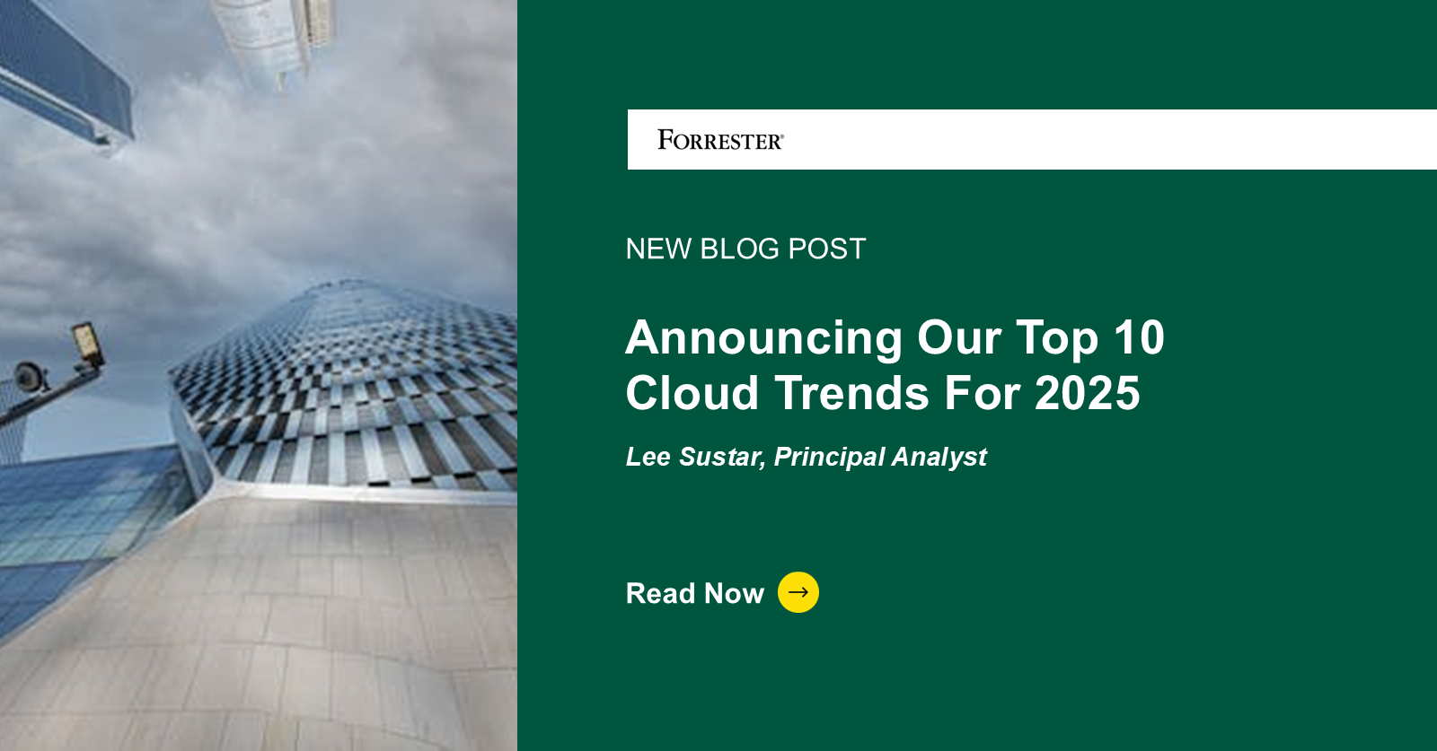 Announcing Our Top 10 Cloud Trends For 2025