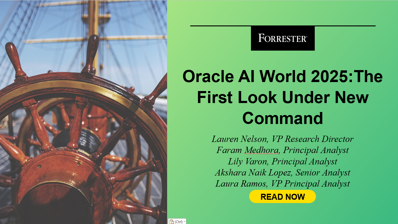 Oracle AI World 2025: The First Look Under New Command