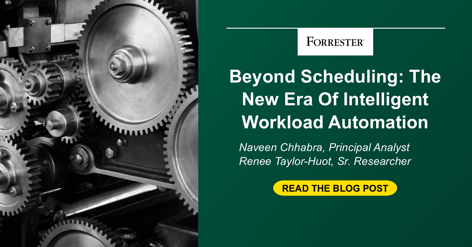 The New Era Of Intelligent Workload Automation